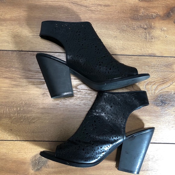 Jessica Cline | Shoes | Jessica Cline Open Toe Booties | Poshmark
